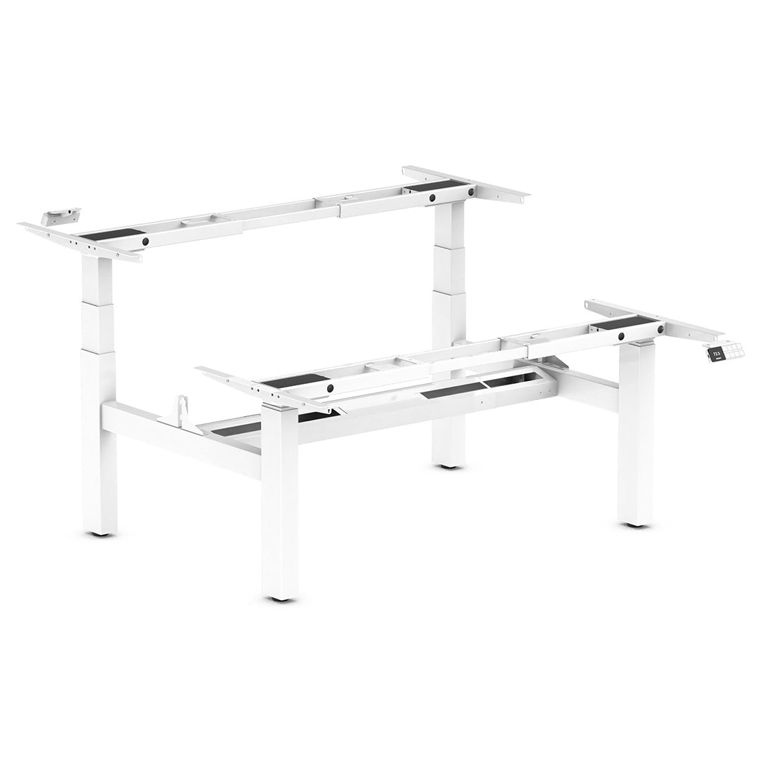 Desky Back to Back Sit Stand Workstation Frame